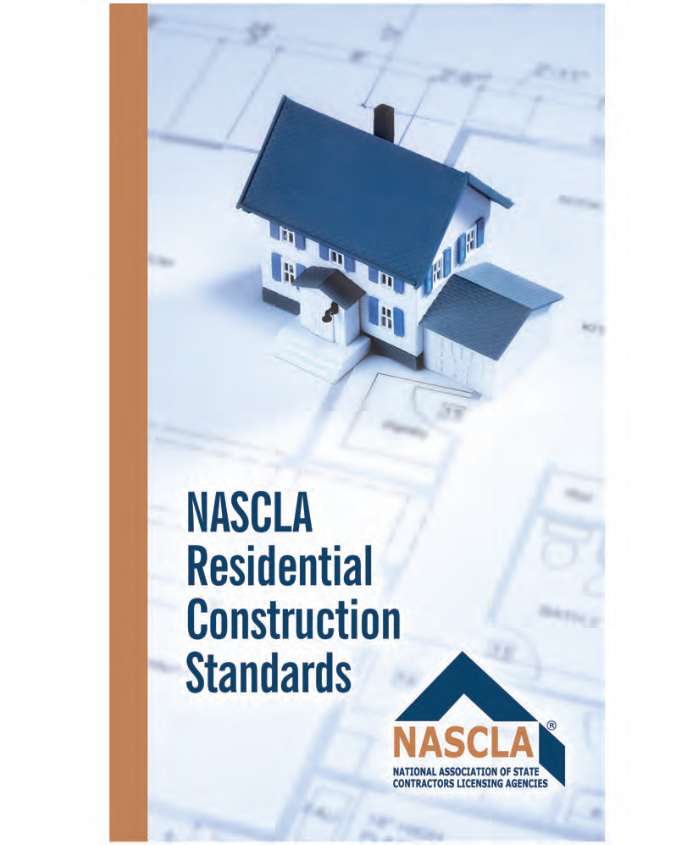 NASCLA Residential Construction Standards – NASCLA Bookstore NASCLA Residential Construction Standards – NASCLA Bookstore