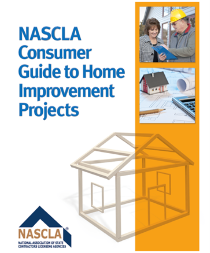 NASCLA Consumer Guide to Home Improvement Projects – NASCLA Bookstore
